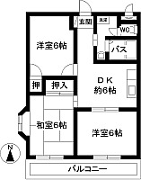 賃貸 3DK・3LDK：No. g0026 詳細情報 （資）トーカイ産業